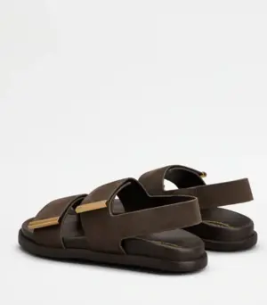 TOD'S Nabuk Sandals - Brown