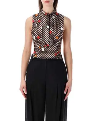 Maison Margiela Cropped Camis Tanks For Women