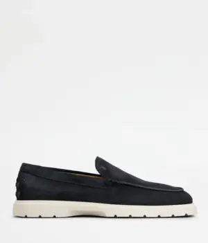 TOD'S Suede Loafers - Blue