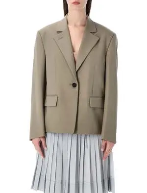Low Classic Fitted Outerwear For Women