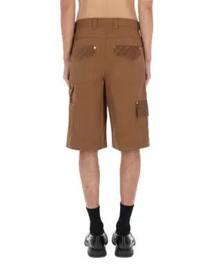 Gucci Gg Detail Shorts - Beige