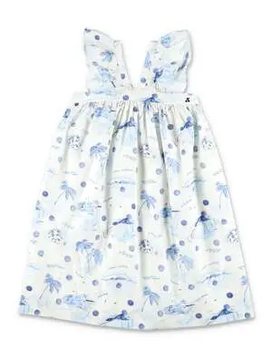 Bonpoint Dress With Island Print