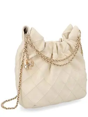 Tory Burch Fleming Mini Bag - Beige