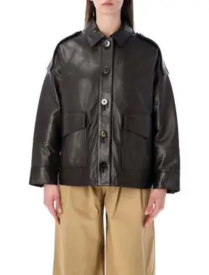 SESSUN Harriboyd Leather Jacket