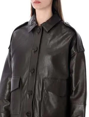 SESSUN Harriboyd Leather Jacket
