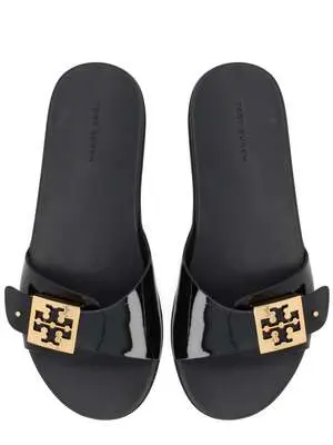 Tory Burch Mellow Slide - Black