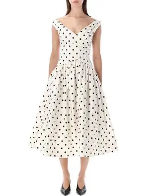 Self-portrait Midi Day Dresses