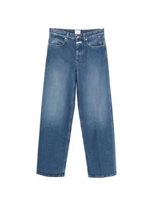 Women's Washed Denim Jeans
