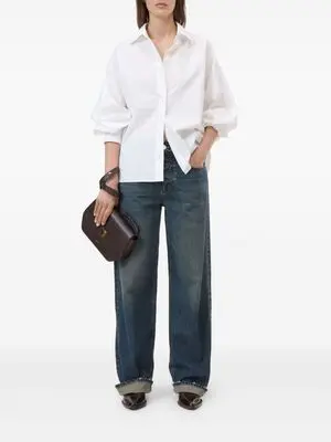 Closed Linen Cape Shirt - White