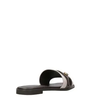 Tory Burch Flat Slides - Natural
