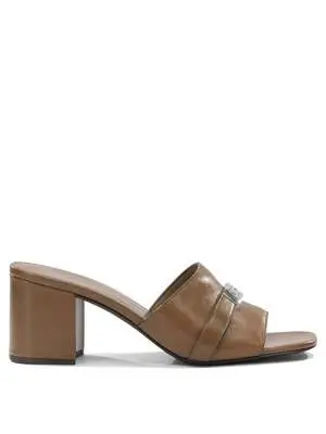 Tory Burch Heeled Mules - Brown