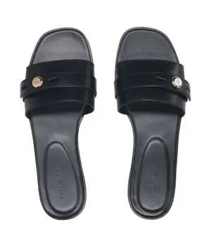 Tory Burch Slides - Black