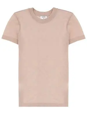 Filippa K Lyocell-cashmere Blend T-shirt - Nude