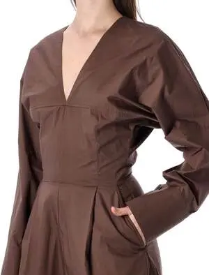 THE LATEST Drew Poplin Jumpsuit - Brown