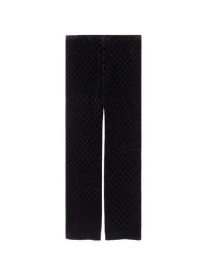 Gucci Gg Velvet Trousers