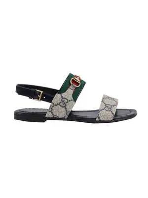 Gucci Logo Sandals - Blue