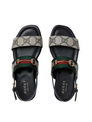 Gucci Logo Sandals - Blue