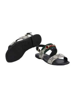 Gucci Logo Sandals - Blue
