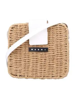 Marni Woven Top Handle Bag
