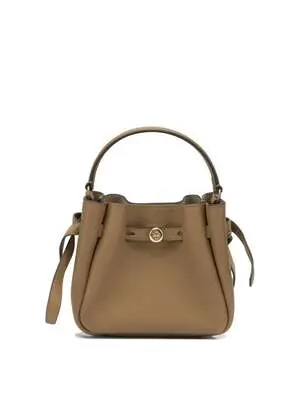 Tory Burch Leather Bucket Bag - Brown