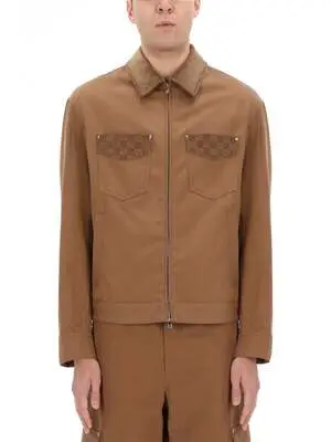 Gucci Jacket With Zipper And Collar