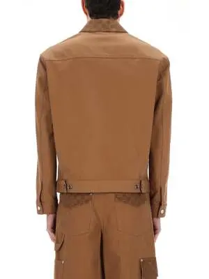 Gucci Jacket With Zipper And Collar