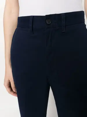 Ralph Lauren Wide-leg Cropped Chinos