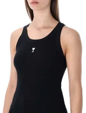 AMI Paris Fitted Tank Top