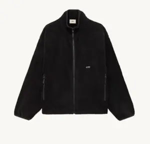 AUTRY Fleece Jacket - Light Teddy Black