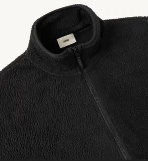 AUTRY Fleece Jacket - Light Teddy Black