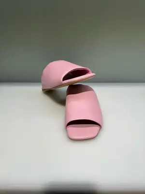 LA ROSE Nappa Sabot - Rosa