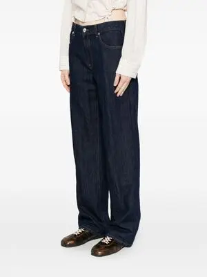 SEVEN Stovepipe Straight Denim Jeans - Blue