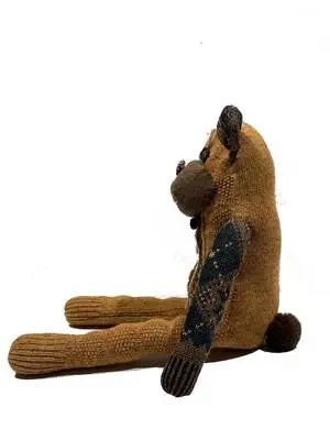 ANTIPAST Knitted Doll - Brown