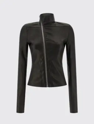 Rick Owens Gary Leather Jacket - Black