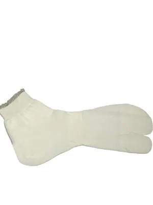 ANTIPAST Cotton Tabi Socks - White