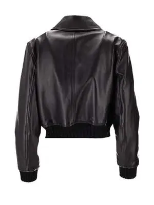 LA ROSE Nappa Leather Jacket - Nero