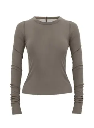 Rick Owens Ribbed Performance Tops For Women