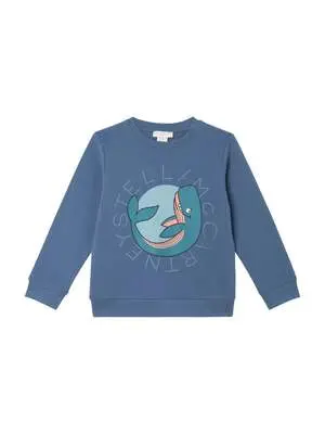 Stella McCartney Crewneck Sweatshirt With Logo - Multicolour