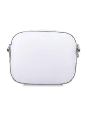 Stella McCartney Camera Bag With Logo - Grey
