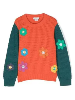 Stella McCartney Floral Crew Neck Pullover - Multicolour