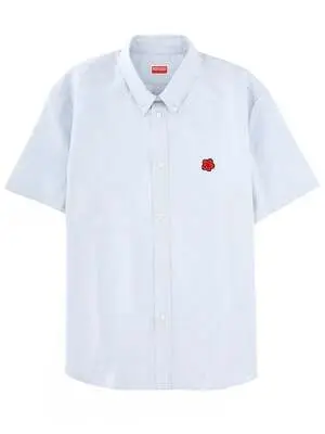 Kenzo Shirt With Logo - Azure