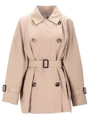 Max Mara The Cube Belted Impermeabile