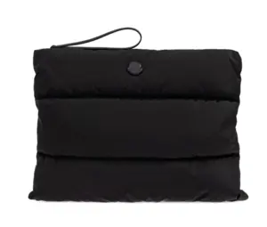 Moncler Lanyard-Strap Airpods Case - Black | Editorialist