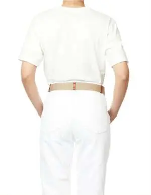 Jérôme Dreyfuss Large Strap Belt - Chêne