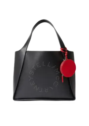 Stella McCartney Coin Pourse Logo Charm Eco Alter Mat