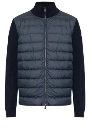 Moncler Fine Knit Cardigan - Blue