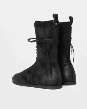 ANN DEMEULEMEESTER Fides Soft High-top Sneakers