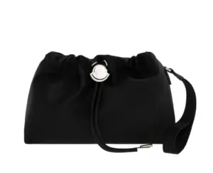 Moncler Drawstring Pouch - Black