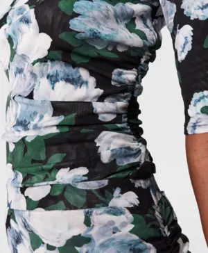 Stella McCartney Bunch Of Roses Mesh Top - Multicolor