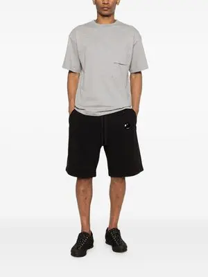 C.P. COMPANY Cotton Jogging Bermuda - Black